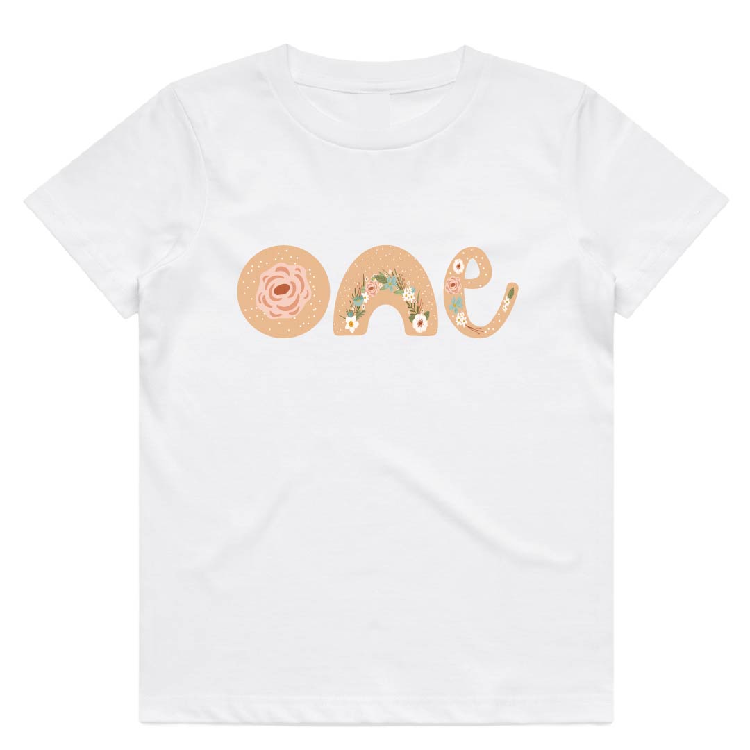 One Floral | Birthday Clothes & Shirts | Toddler & Kids – Bespoke Baby ...
